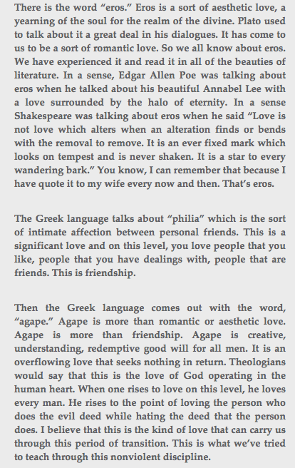 mlk non-voilence soul force | Desperado Philosophy